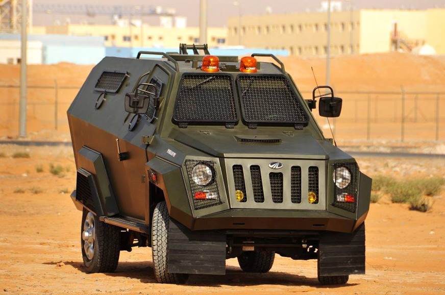In-depth look at the Mahindra Marksman armoured SUV used by Indian ...