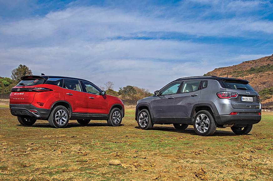 Tata Harrier vs Jeep Compass automatic comparison - Introduction ...