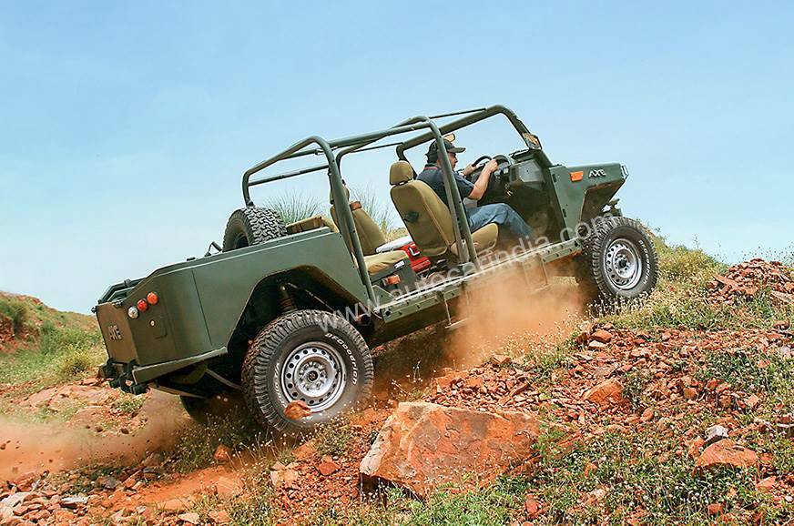 Mahindra Axe review: Mahindra defense vehicle road test - Autocar India