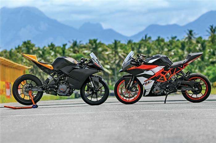 Race-spec KTM RC 390 ride experience | Autocar India