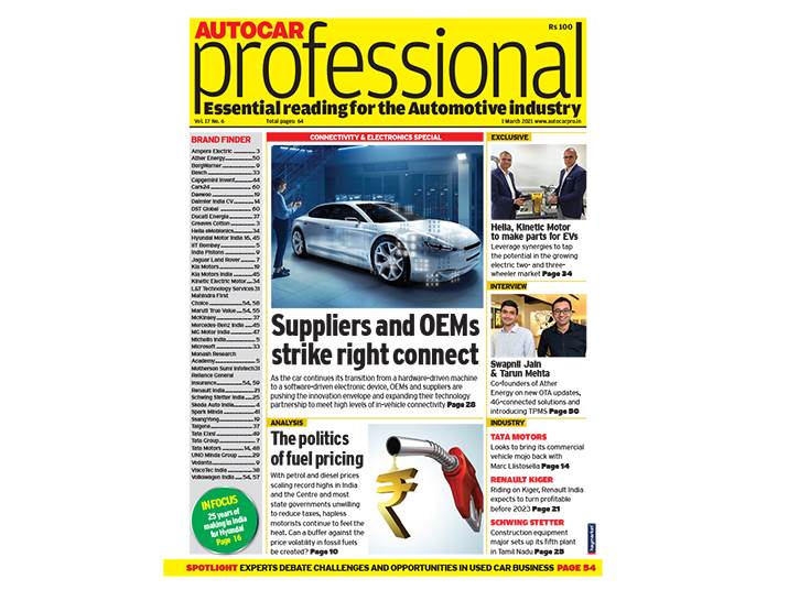 Autocar Professional’s March 1 issue is all about connectivity | Autocar Professional