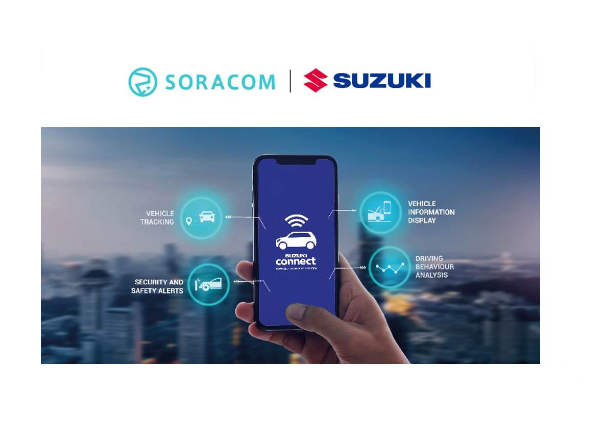 Suzuki and Soracom to collaborate for IoT in mobility services | Autocar Professional
