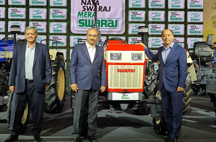 Swaraj Tractors introduces new 40-50hp range at Rs 6.9 lakh | Autocar Professional