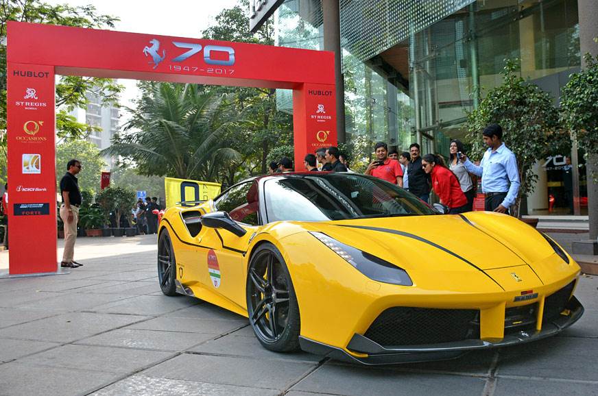 Ferrari 70th anniversary drive in Mumbai image gallery | Autocar India