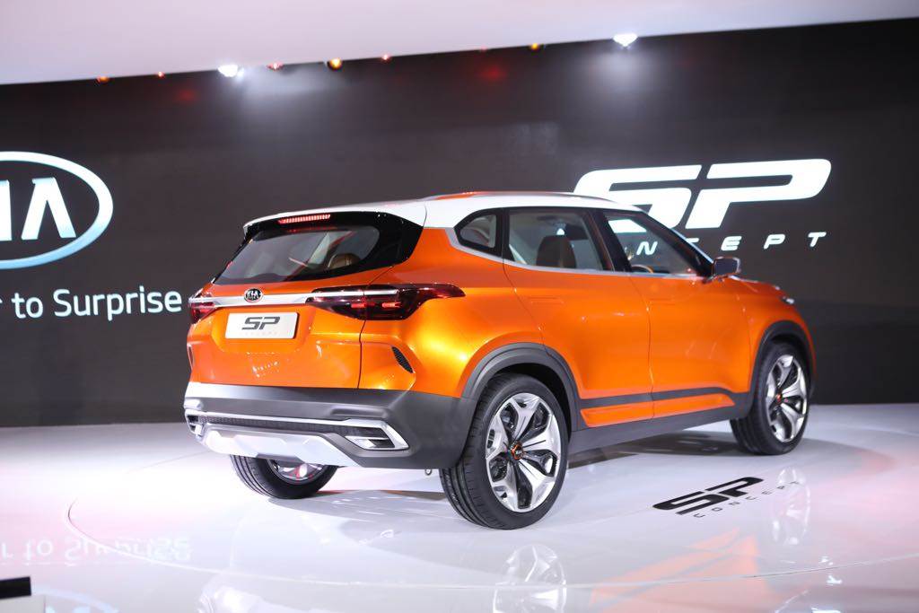 Kia SP SUV concept image gallery, India launch, Auto Expo 2018 ...