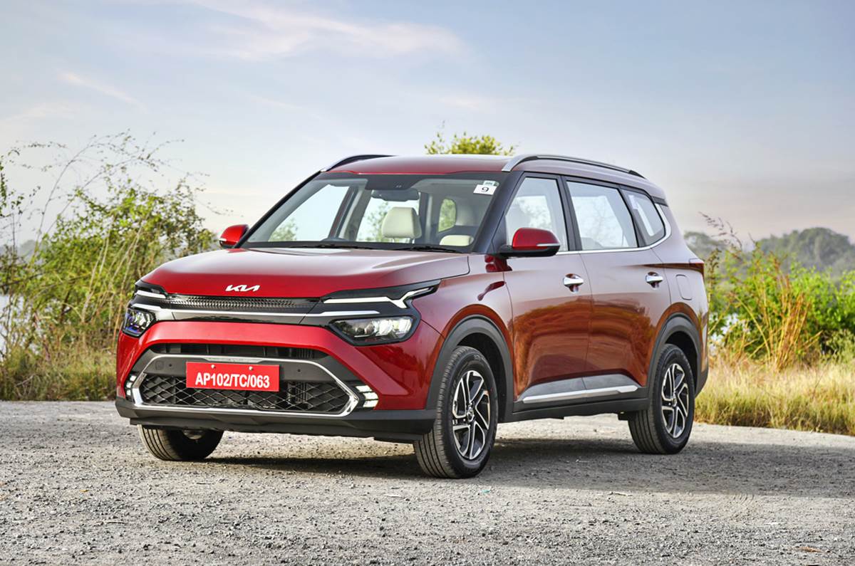 New Kia Carens interior, exterior images | Autocar India