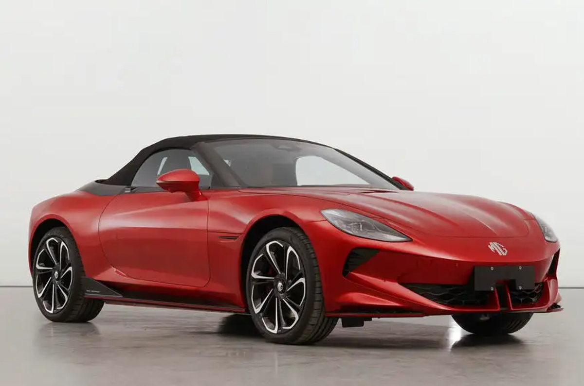MG Cyberster electric roadster price, exterior images | Autocar India