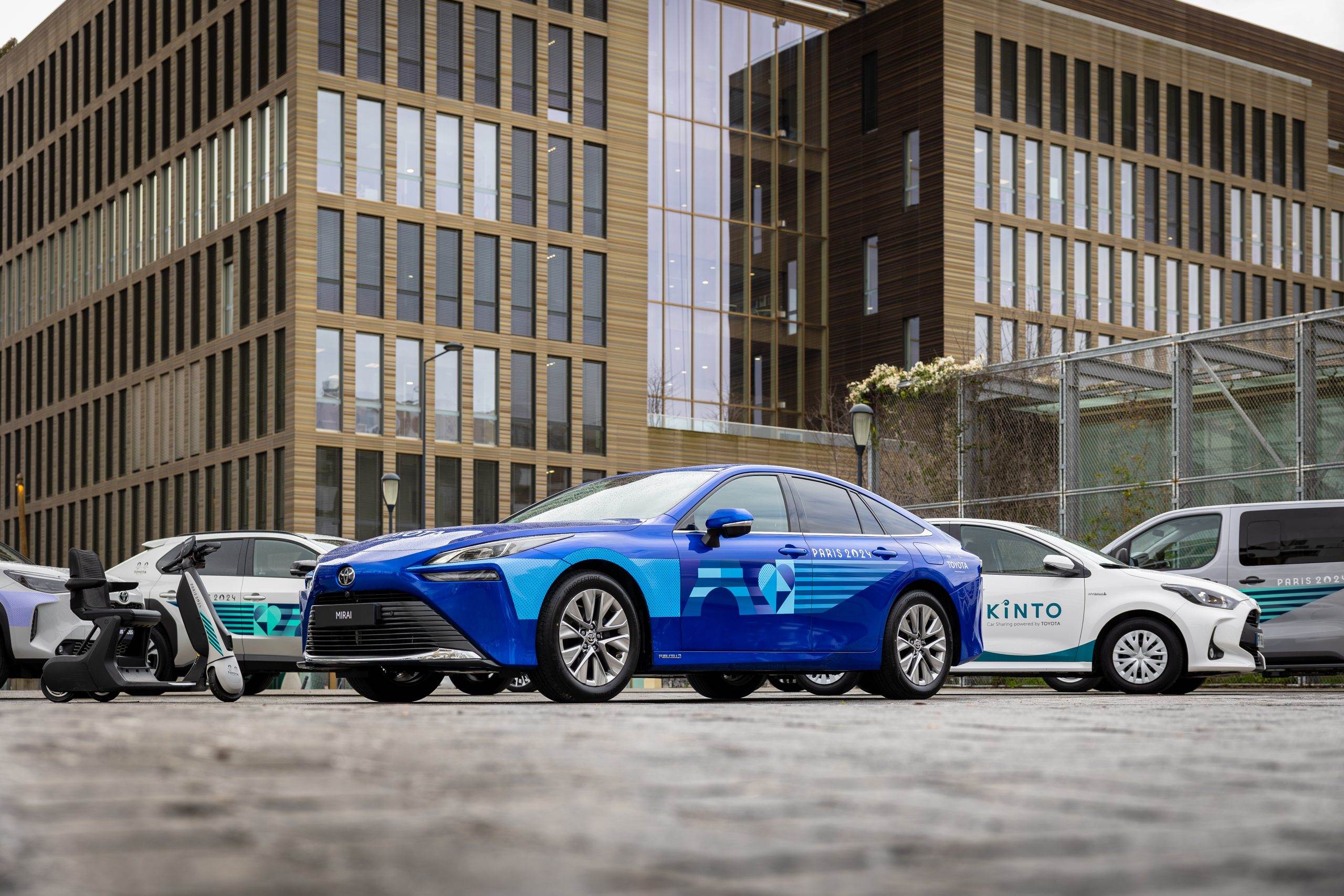 Toyota begins vehicle deliveries to Olympic and Paralympic Games Paris ...