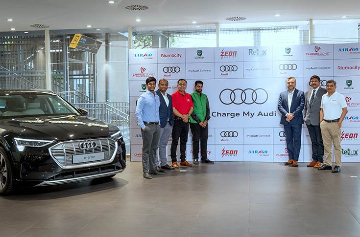 Audi India introduces 'Charge my Audi', one-stop application for ...