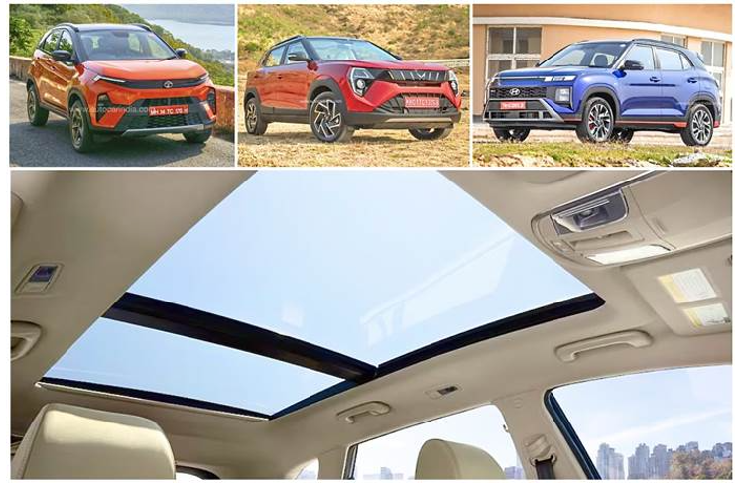 A look at 10 affordable SUVs with sunroofs | Autocar Professional