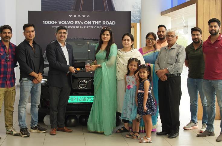 Volvo Car India surpasses 1000 EV deliveries on World Environment Day ...