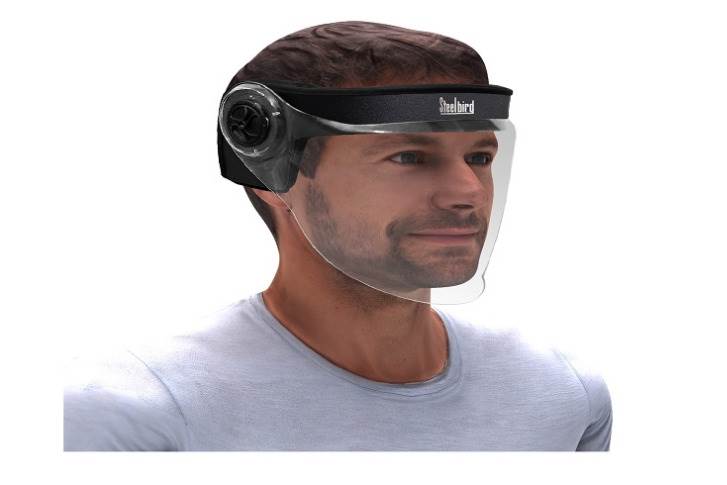 Steelbird launches face shield with speaker and mic | Autocar Professional