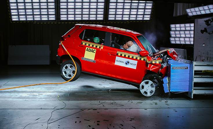 Maruti S-Presso scores three stars in GNCAP crash test, improves on ...