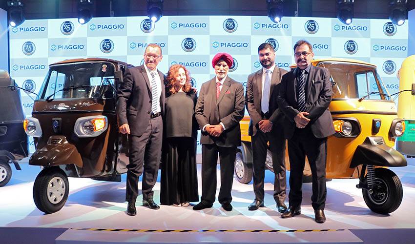 Piaggio rolls out its 2.5 millionth small CV in India | Autocar ...