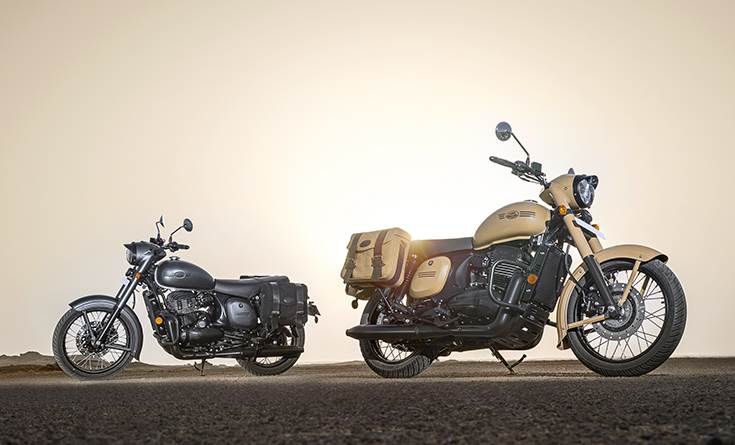 Jawa celebrates 1971 war victory with two new army colours | Autocar ...