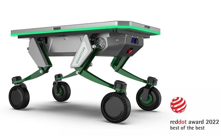 Schaeffler’s autonomous mobile robot wins top Red Dot Design award ...