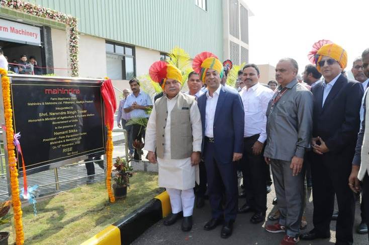 Mahindra & Mahindra opens dedicated farm machinery plant in Pithampur ...