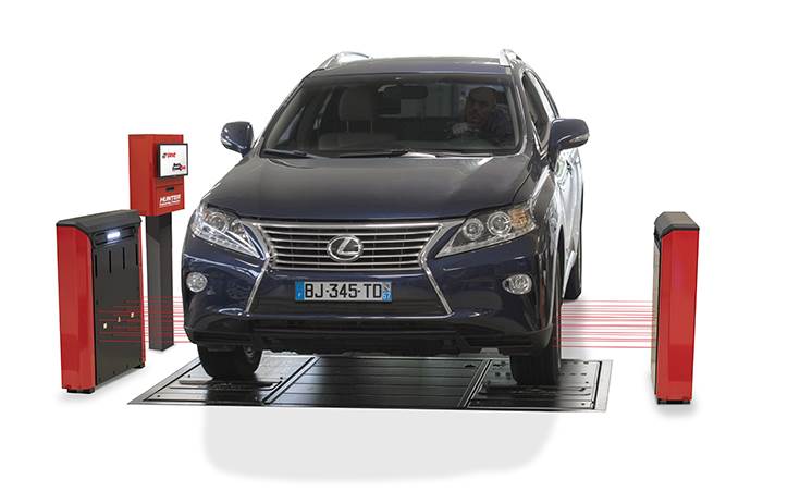 Drive-through wheel alignment Inspection system launched in India ...