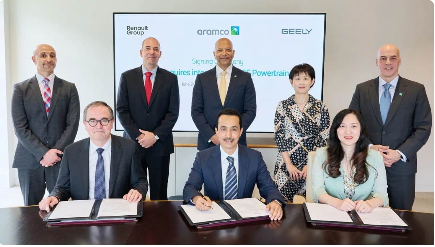 Aramco to acquire 10% stake in Renault and Geely powertrain JV ...