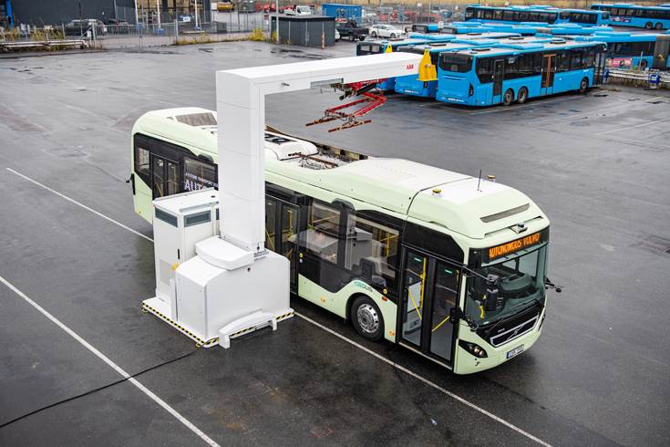 Volvo Buses demonstrates path-breaking electric autonomous solution in ...