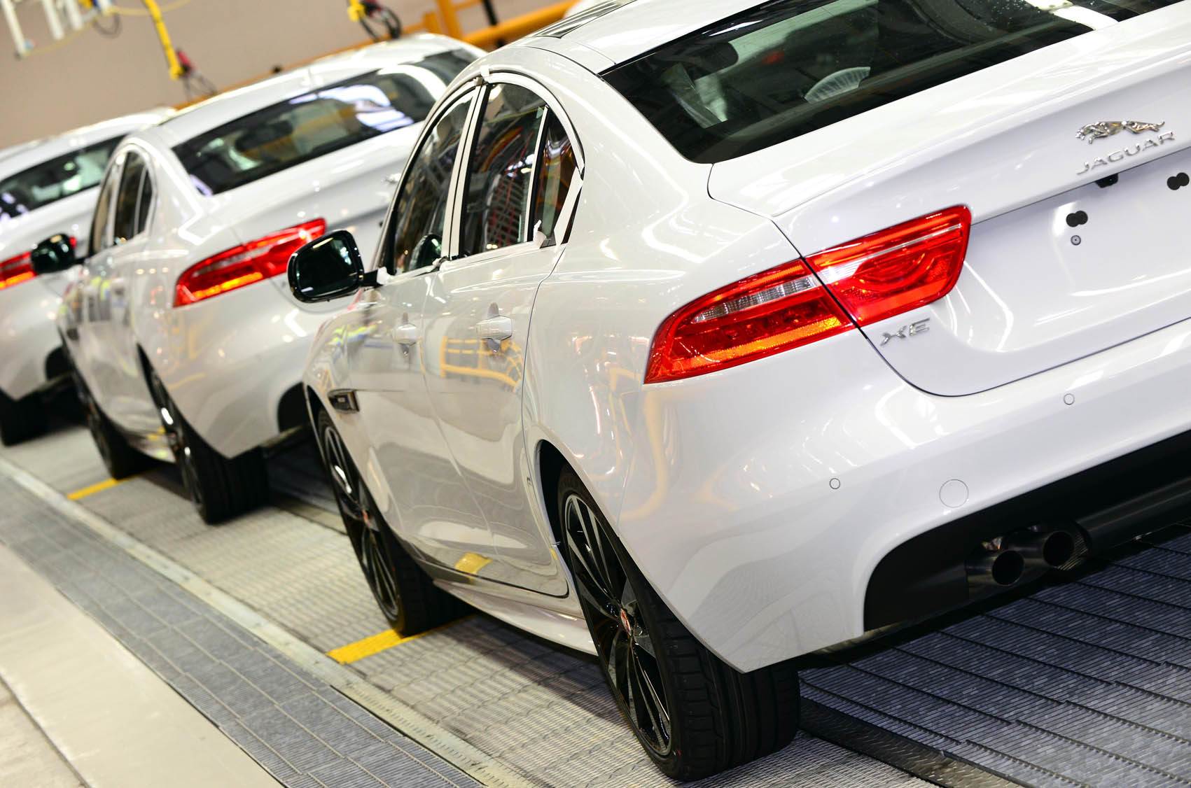55 UK suppliers get £4bn in contracts to produce Jaguar XE at Solihull ...