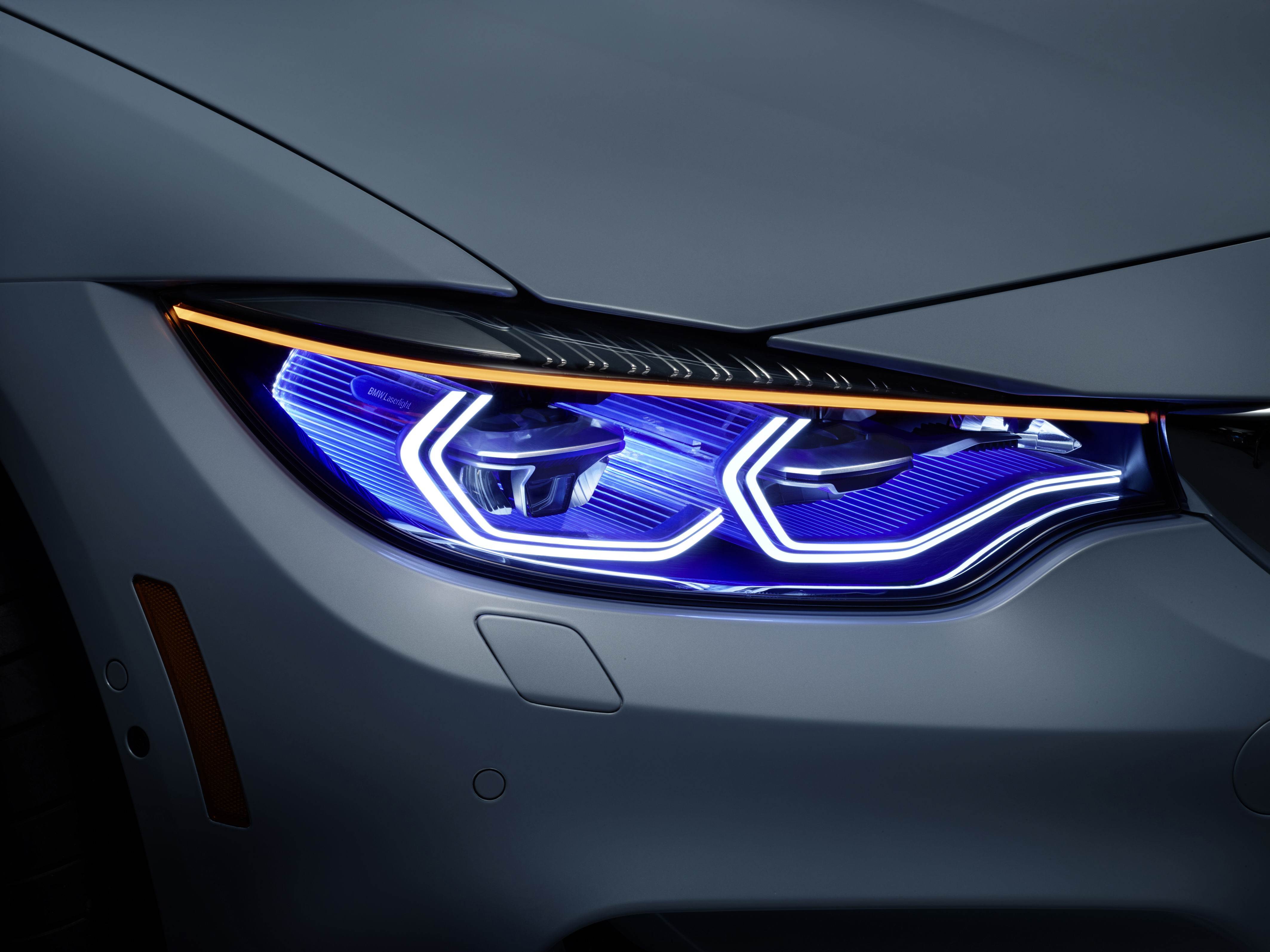 BMW displays M4 Concept Iconic Lights at CES 2015 | Autocar Professional