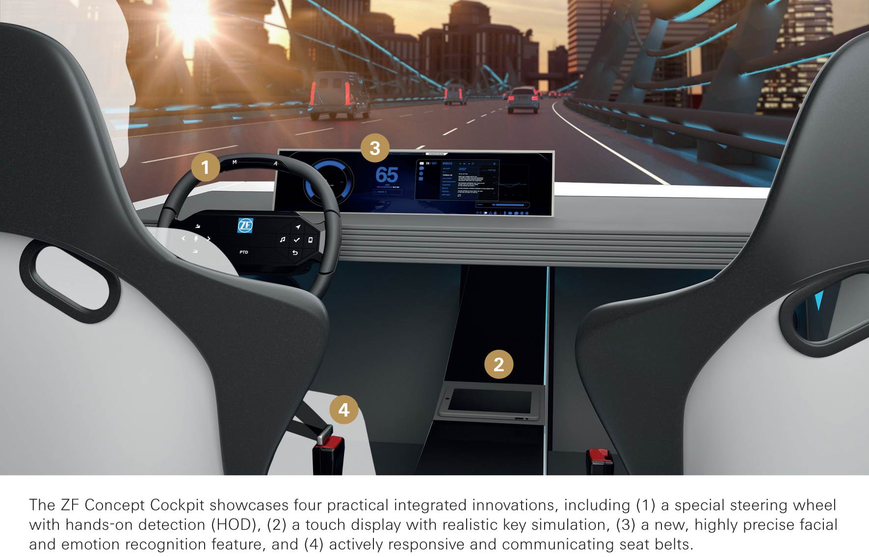 ZF tech to allow cars to see, think, and act autonomously | Autocar ...