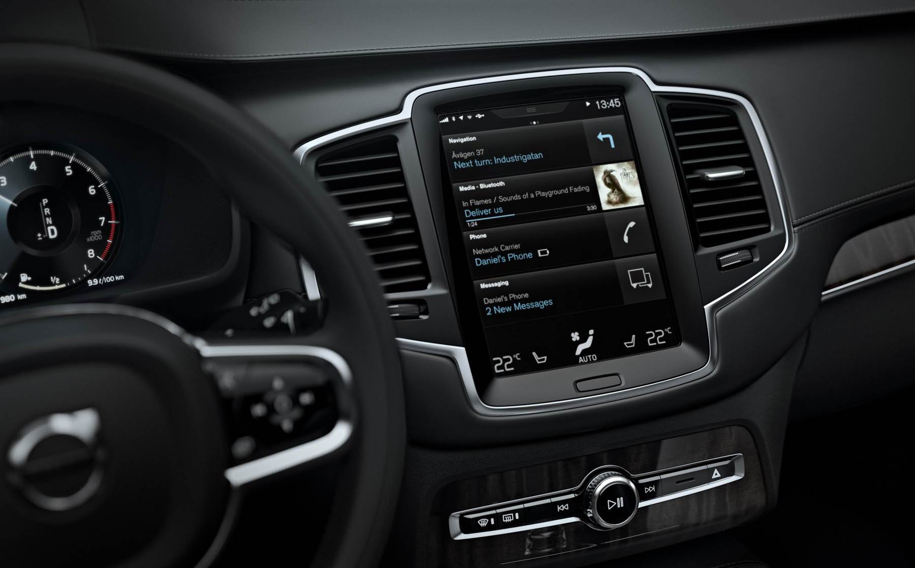 Volvo Cars’ Sensus interface voted most innovative HMI system | Autocar ...