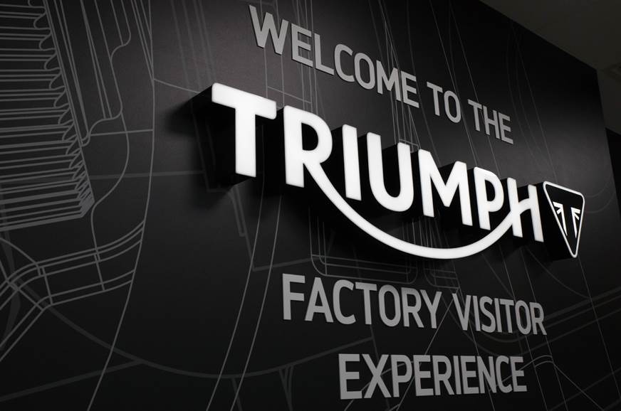 Triumph opens new factory visitor centre | Autocar Professional