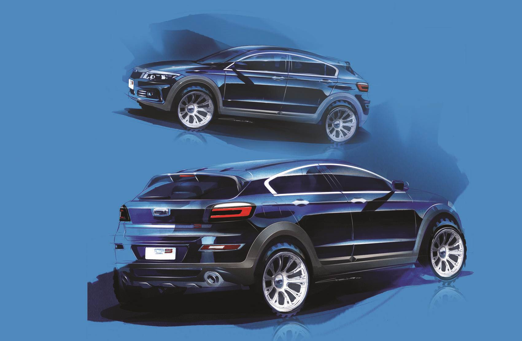 Third Qoros model to make global debut at Guangzhou Show this month ...