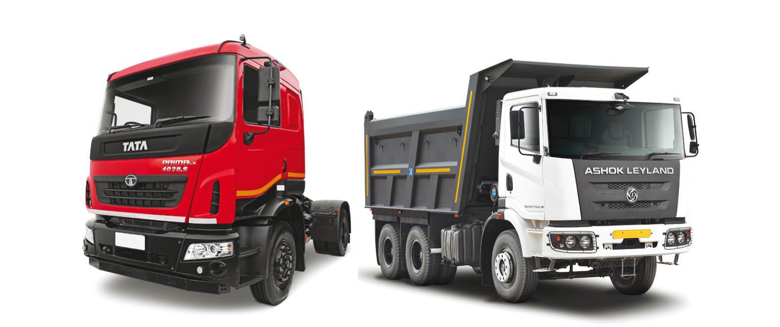 Tata Motors and Ashok Leyland slug it out for M&HCV supremacy | Autocar ...