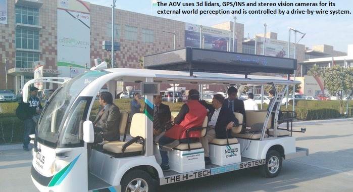 Made-In-India Automated Guided Vehicle makes news at Auto Expo ...