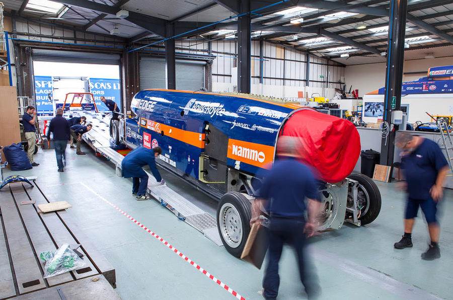 1000mph Bloodhound SSC: first test of Eurofighter jet engine complete ...