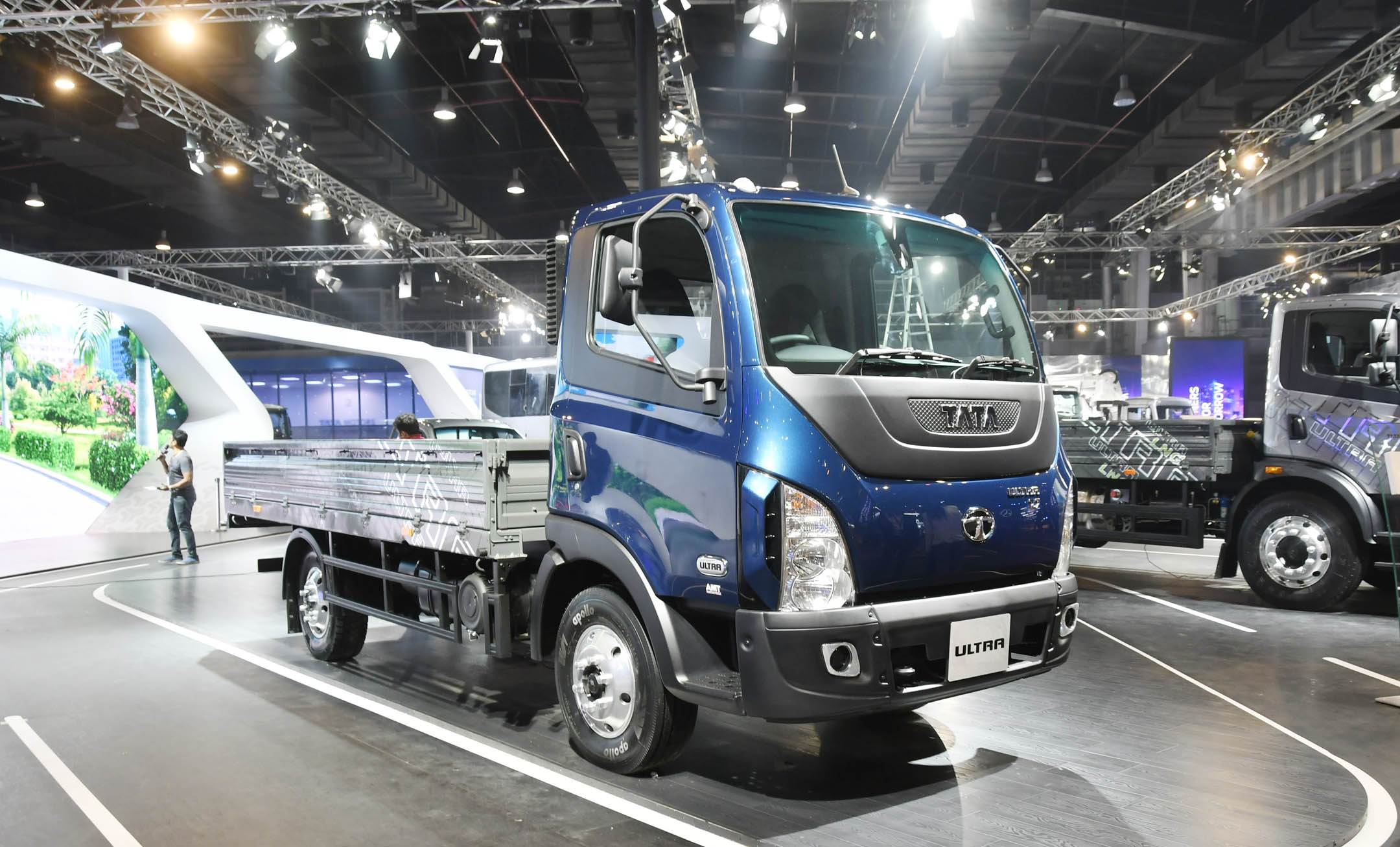 Tata Motors ups the ante in CVs with 15-product display at the Auto ...