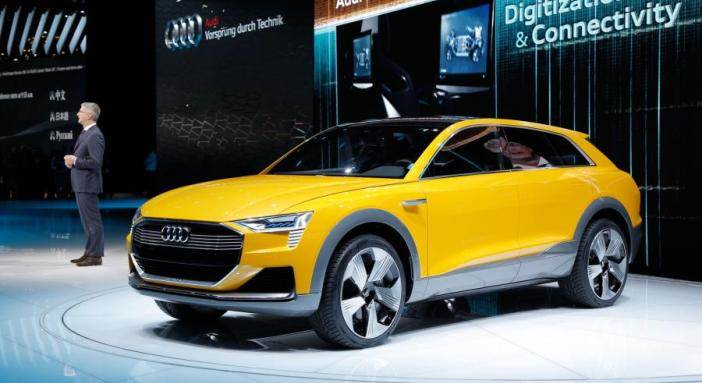 Audi unveils h-tron quattro concept at Detroit motor show | Autocar ...