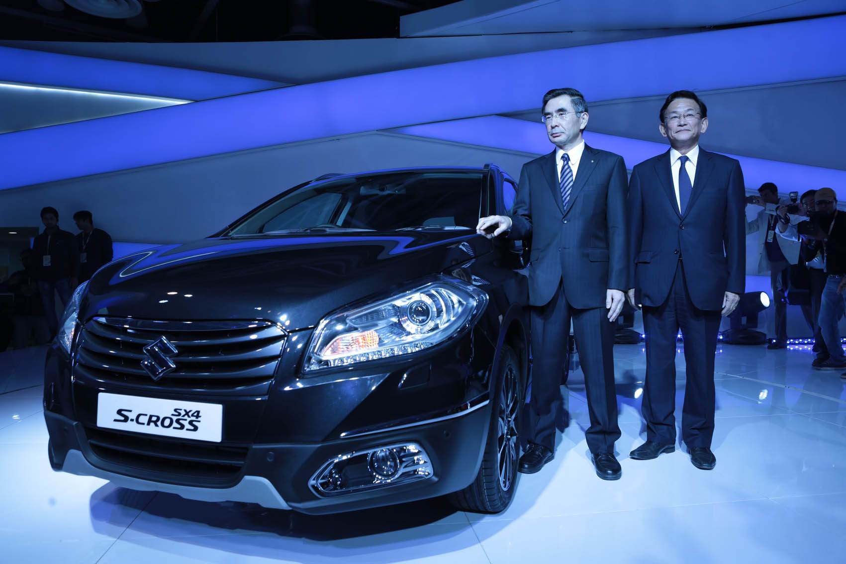Auto Expo 2014: Maruti Suzuki unveils Ciaz and SX4 S-Cross concepts ...