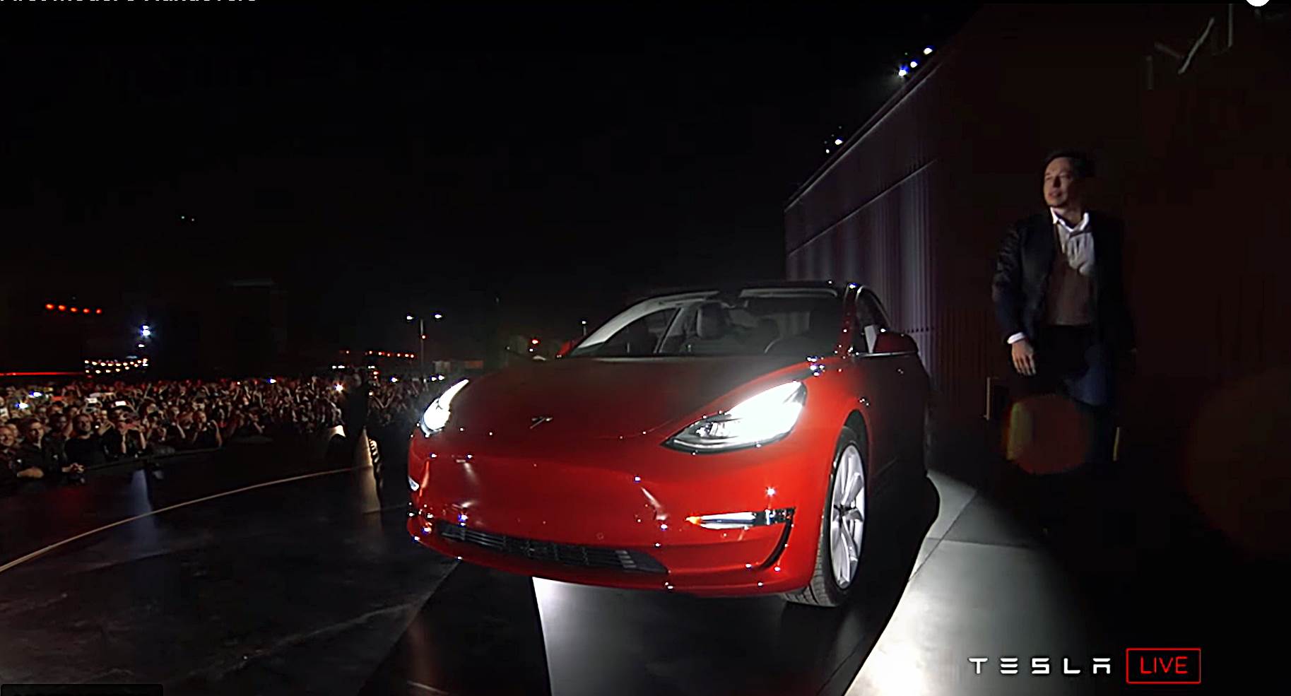 Tesla Model 3 handed over to first customer | Autocar Professional