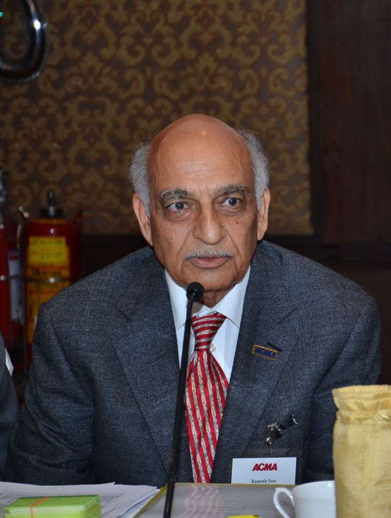 Ramesh Suri is ACMA’s new president for 2014-15 | Autocar Professional