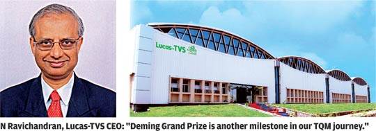 Lucas-TVS wins 2012 Deming Grand Prize | Autocar Professional