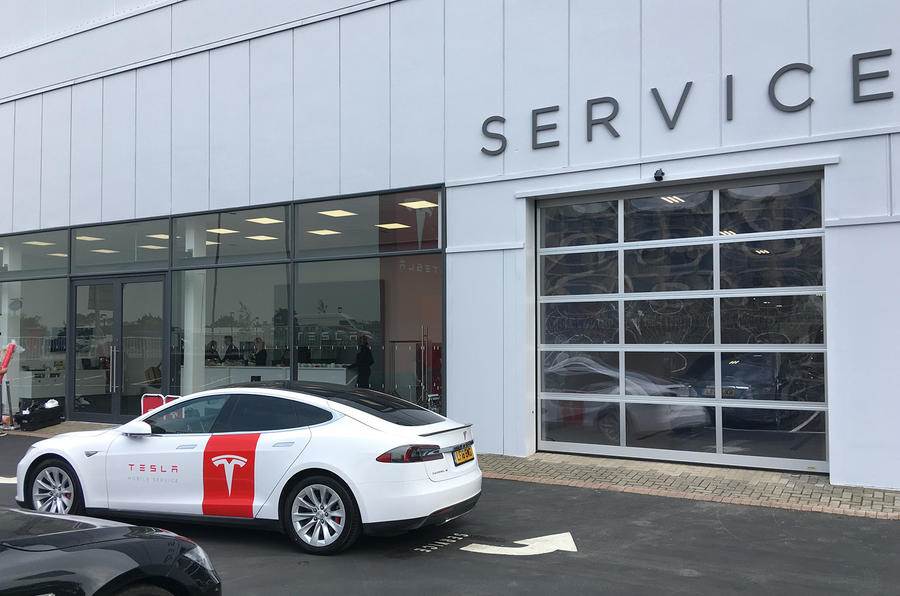Tesla Model S transformed into mobile servicing vehicle | Autocar ...