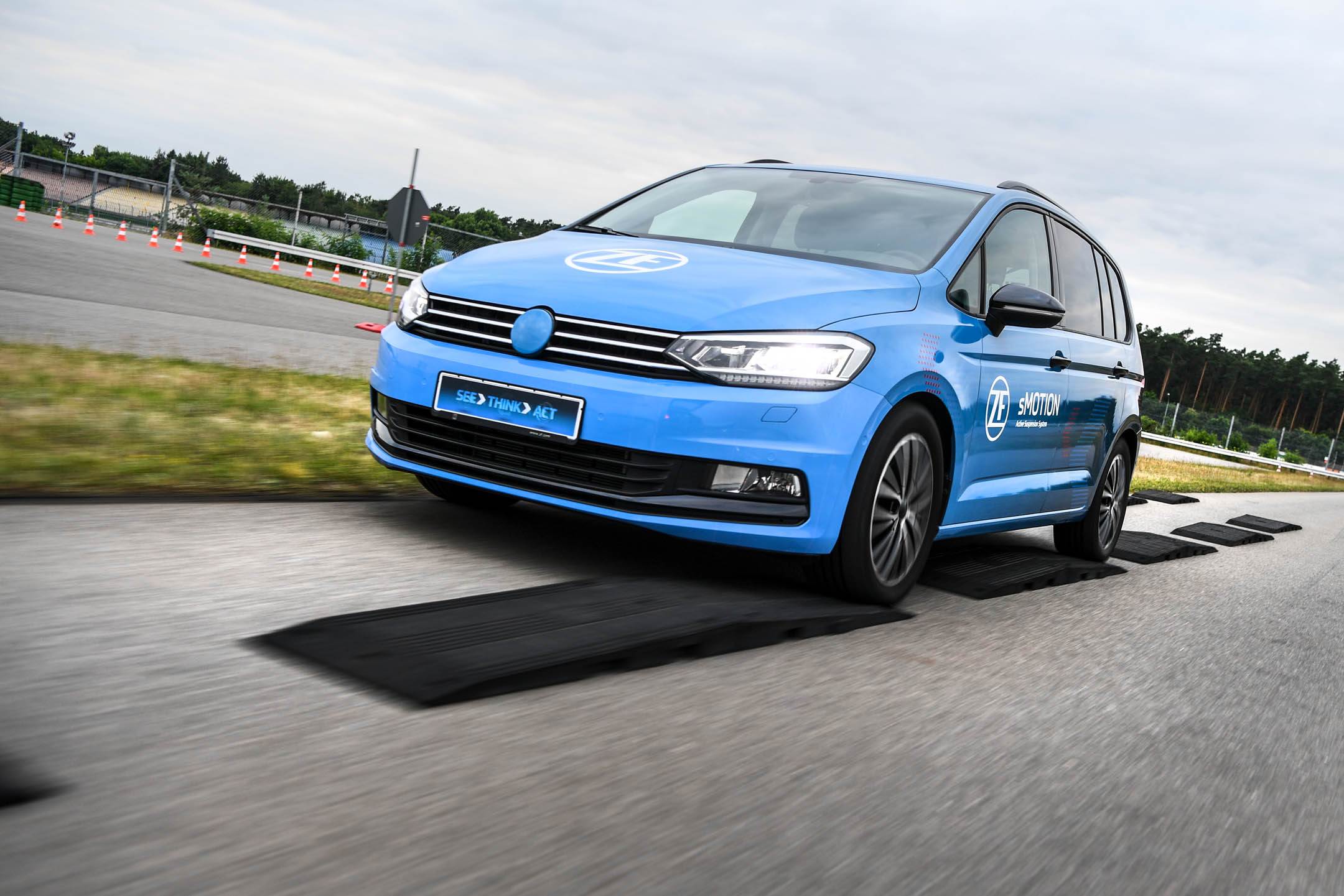 ZF reveals new fully active chassis system | Autocar Professional