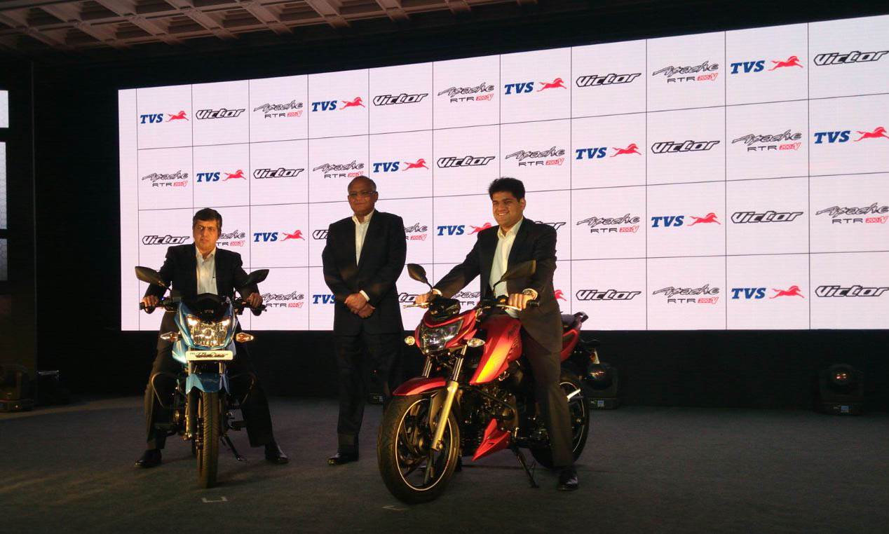 TVS Motor launches Apache RTR 200 and Victor | Autocar Professional