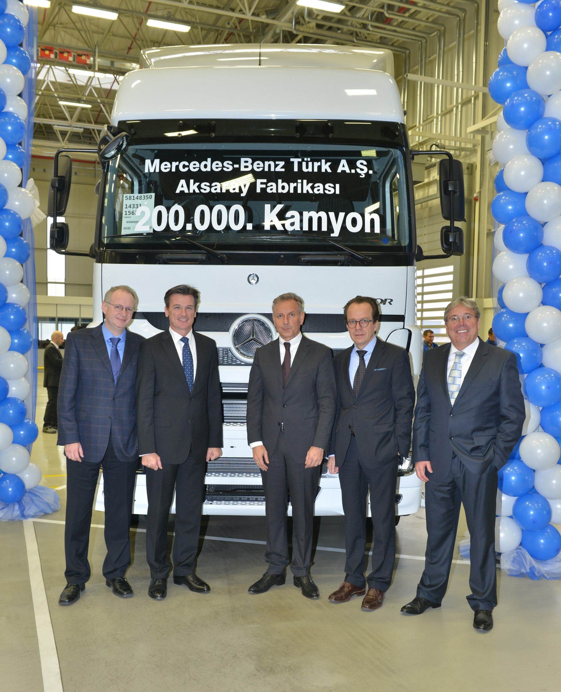 Mercedes-Benz Trucks’ Turkey plant rolls out 200,000th truck | Autocar ...