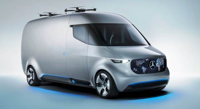 Mercedes-Benz Vans unveils ‘Advance’ drone delivery EV | Autocar ...