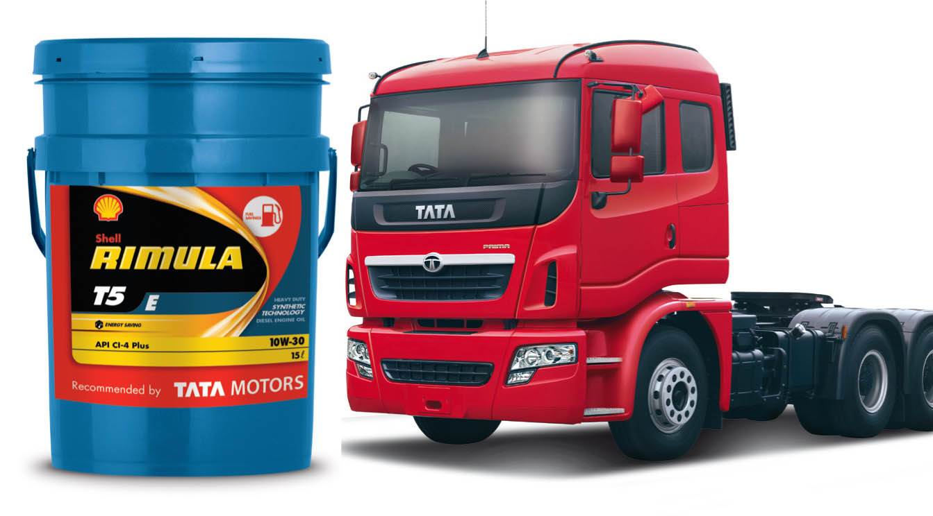 Shell launches Rimula T5 E 10W-30 engine oil for Tata CVs | Autocar ...
