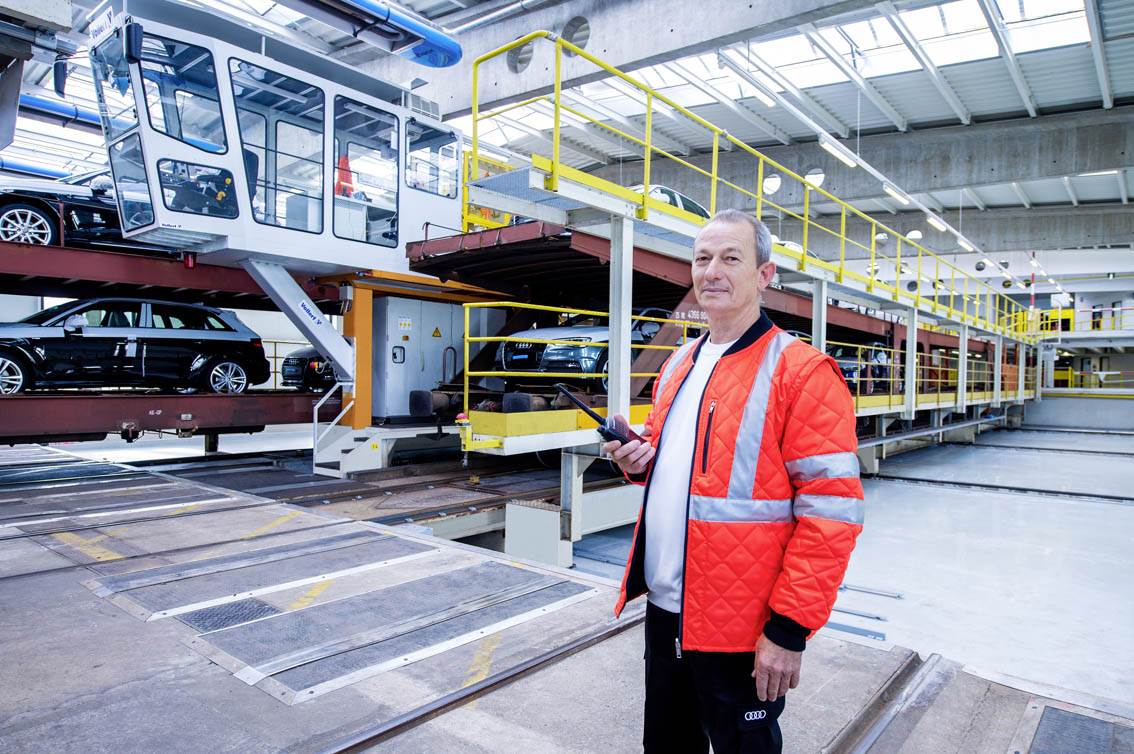 Audi Logistics celebrates 30 years of the car loading platform ...