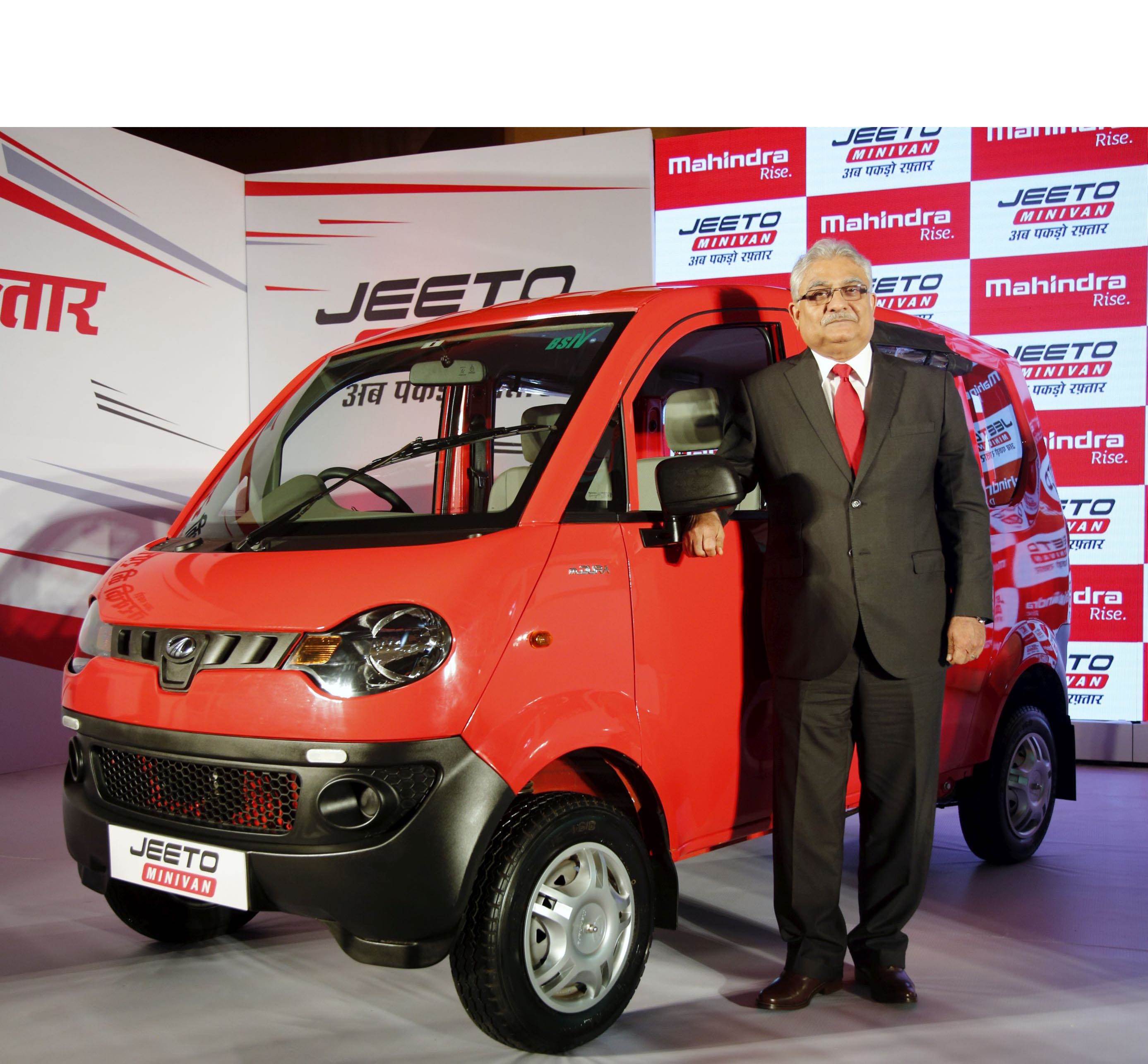 Mahindra launches Jeeto Minivan at Rs 345,000 | Autocar Professional