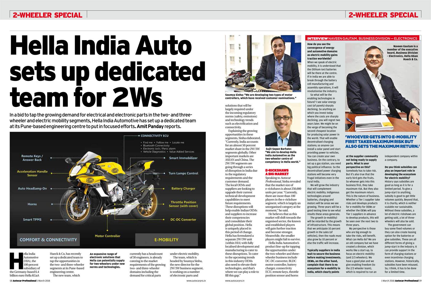 Autocar Professional, March 1 issue – Two-Wheeler Special – is out ...
