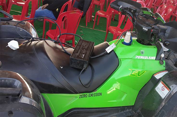 Powerland’s new tech-loaded electric ATV, set to tap into the niche US ...