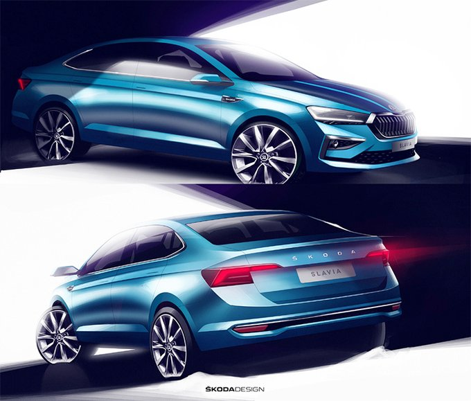 Skoda previews Slavia interior ahead of November 18 global reveal ...